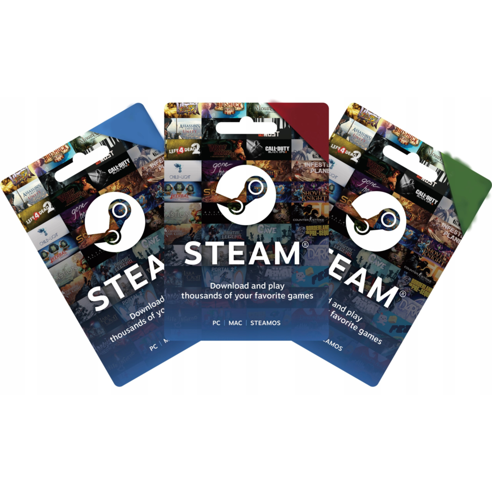 Купить 🚀Steam Wallet💳20-1000 карта Пополнения Турции TL/TRY за 569
