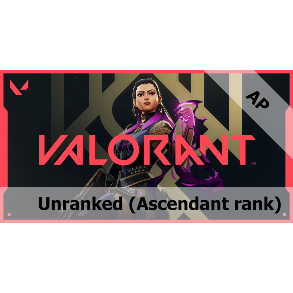 Купить Valorant ПОЛНЫЙ ДОСТУП AP Ascendant rank за 214