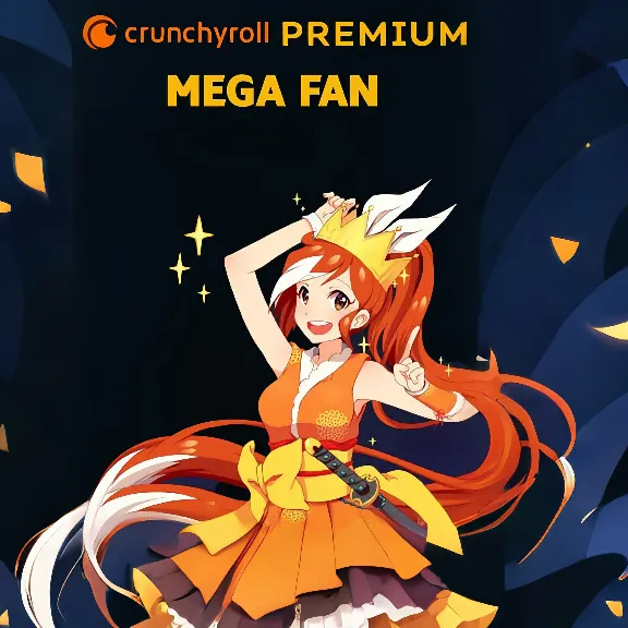 Купить 🍥🎌 Crunchyroll Mega Fan 1/12 месяца НА ВАШ СЧЕТ 🌍