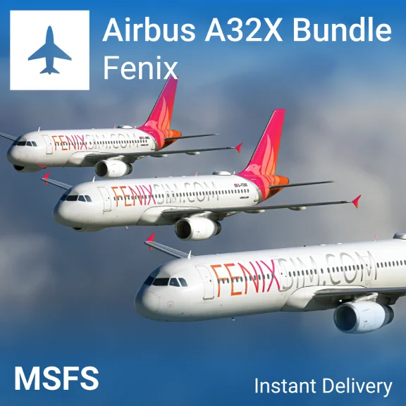 Купить ️ Fenix A320 Family Bundle (A319, A320, A321) | MSFS