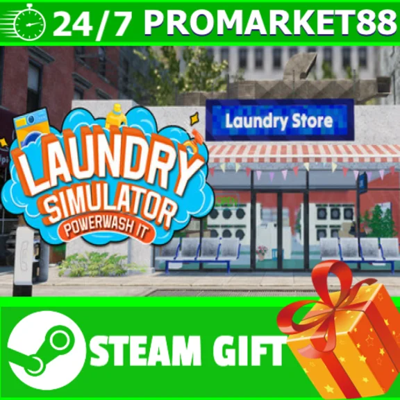 Buy ⭐️ALL COUNTRIES⭐️ Laundry Simulator PowerWash It! STEA
