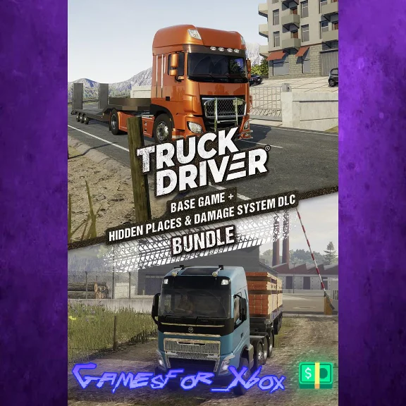 Купить ☀️Truck Driver + Hidden Places & Damage System DLC XBOX
