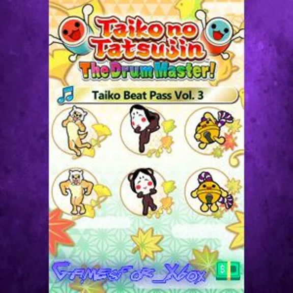 Buy Taiko no Tatsujin The Drum Master! Beat Pass Vol. 3 XBO