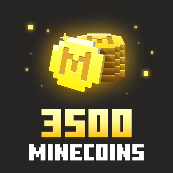 Купить Minecoins Top-Up for Minecraft Bedrock 3500-10500 coins