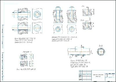 Buy Drawing of bolt, stud, screw connection
