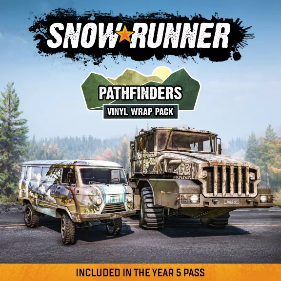 Купить SnowRunner – Pathfinders Vinyl Wrap Pack PC Windows 10