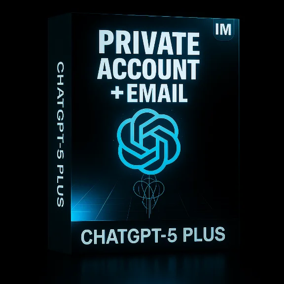 Купить ChatGPT Plus GPT-5 Private Account 1 Month + Email 📧