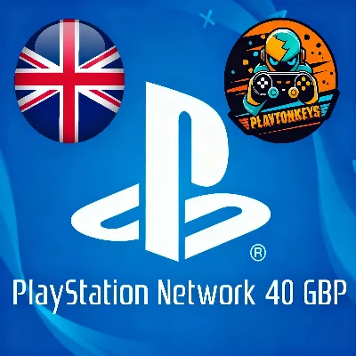 Buy PSN Card Top Up 40 GBP (Pounds) UK Official Key