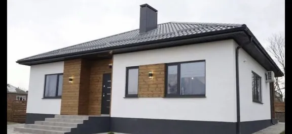Buy A project for an ideal 100m2 one-story house made of ae