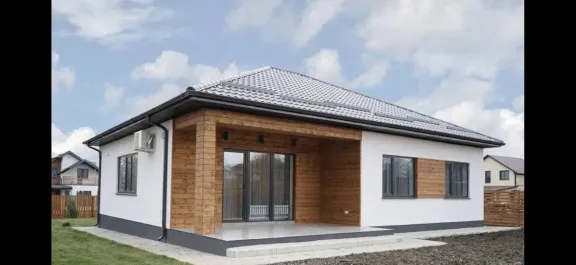 Buy A project for an ideal 100m2 one-story house made of ae