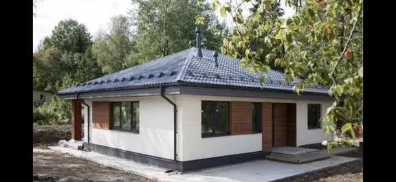 Buy A project for an ideal 100m2 one-story house made of ae