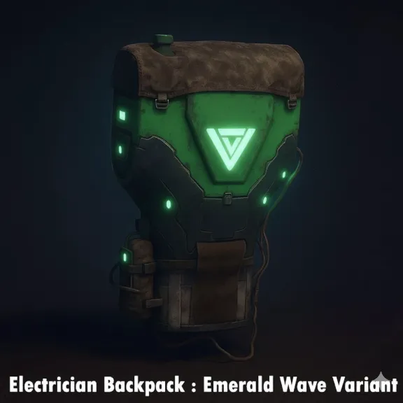 Buy ARC Raiders Electrician Backpack Emerald Wave Variant
