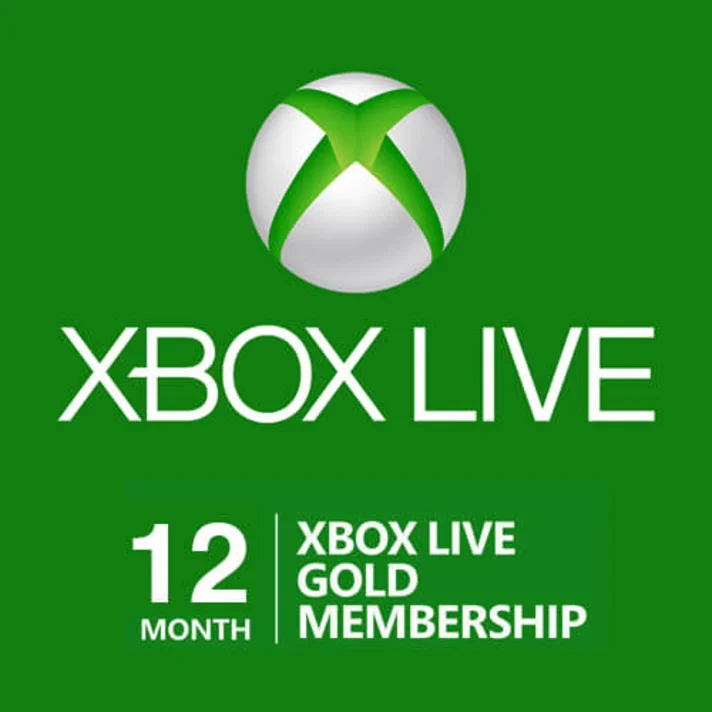 Xbox gold 12 month membership store