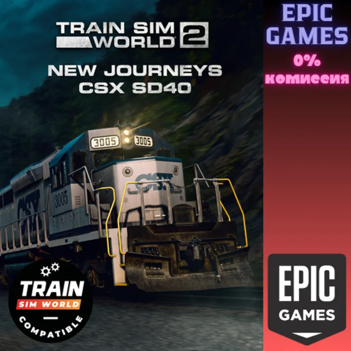 Buy Train Sim World 4 Compatible New Journeys CSX SD40 PC