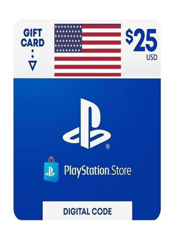 Buy PlayStation Gift Card USA 25 0 fee s