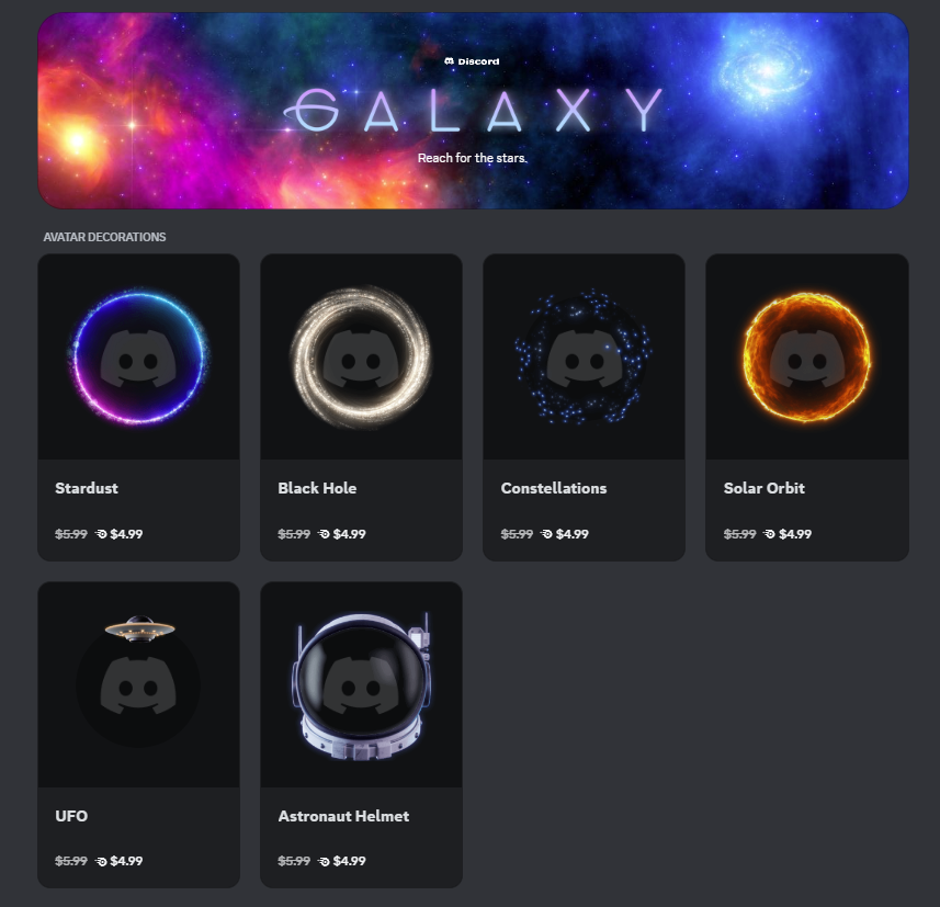 Buy 🔥Discord Avatar Decorations /Profile Effects Fast