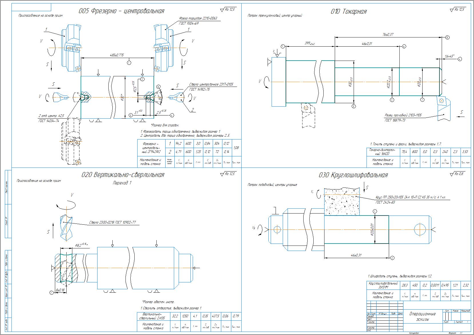 Buy Lead screw. Drawings and technological process