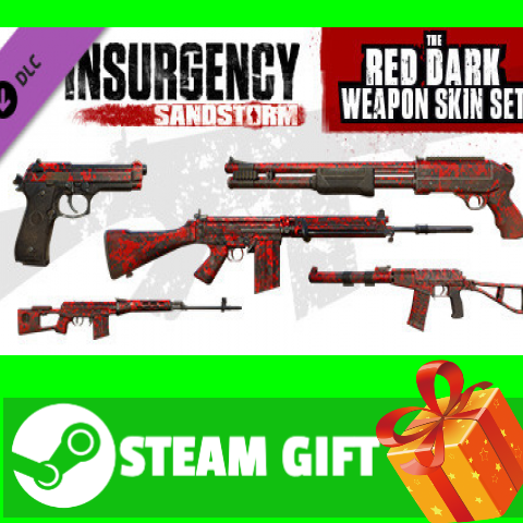 Buy ⭐️ Insurgency Sandstorm Red Dark Weapon Skin Set