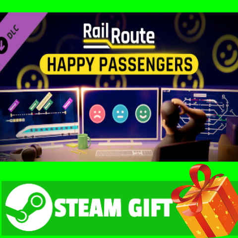 Buy ⭐️ALL COUNTRIES⭐️ Rail Route Happy Passengers STEAM GIF cheap ...